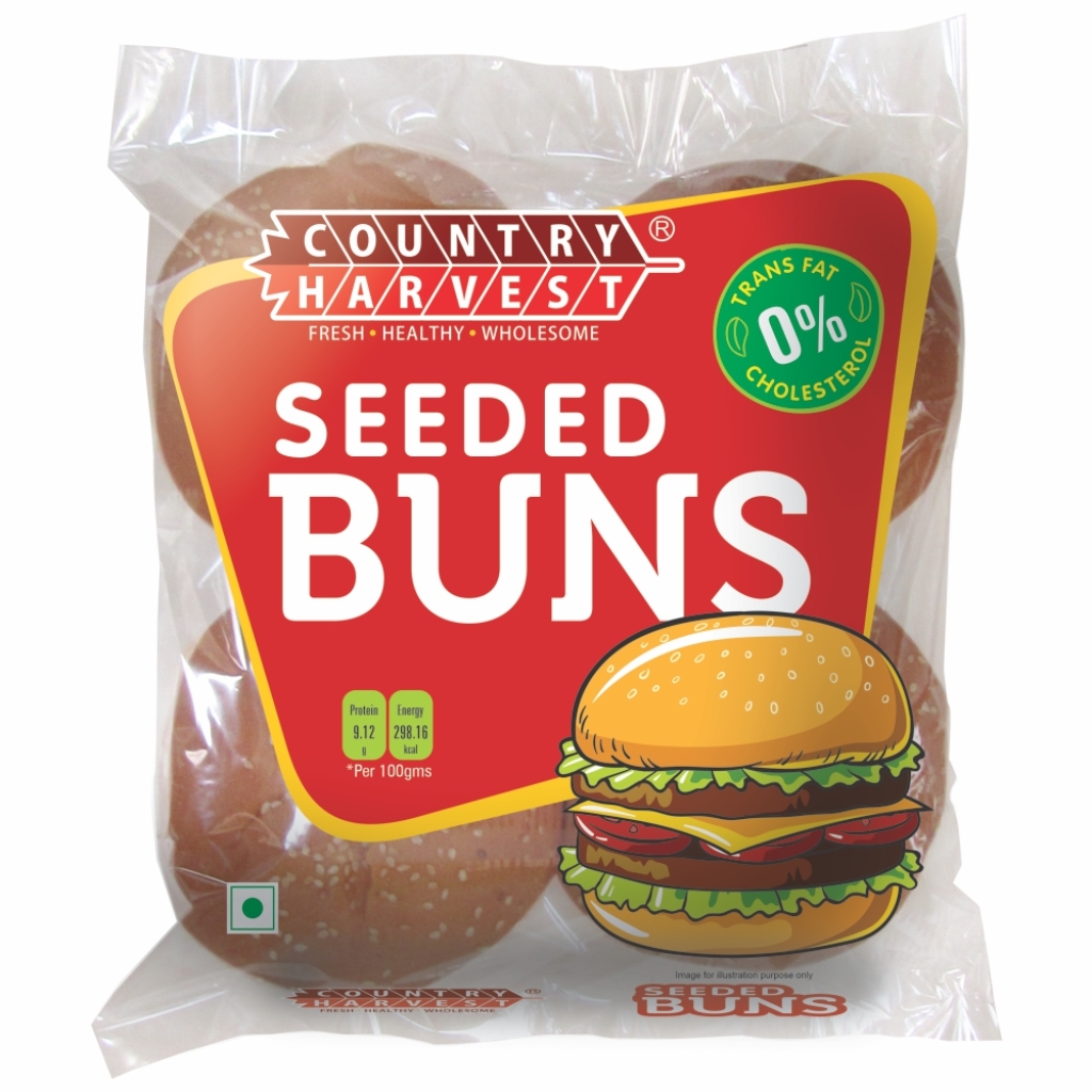 Seeded Buns – Country Harvest